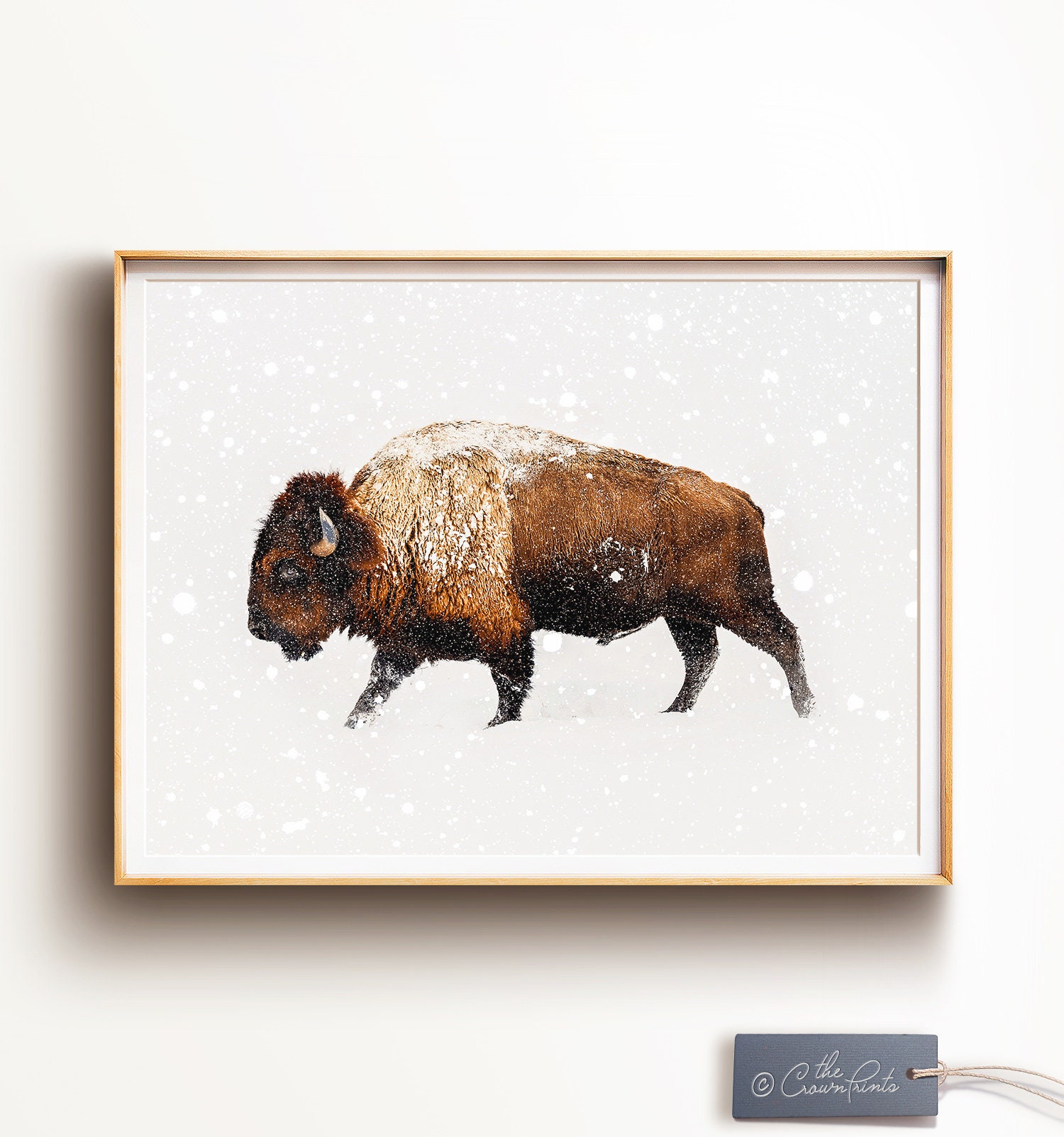Wilderness Photography American Printable Farmstyle Art Bull Poster ...