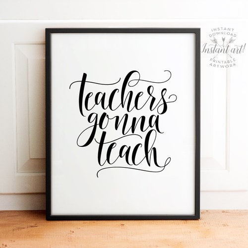 Today is Decal Teachers Gift Classroom Decor Wall Decal | Etsy