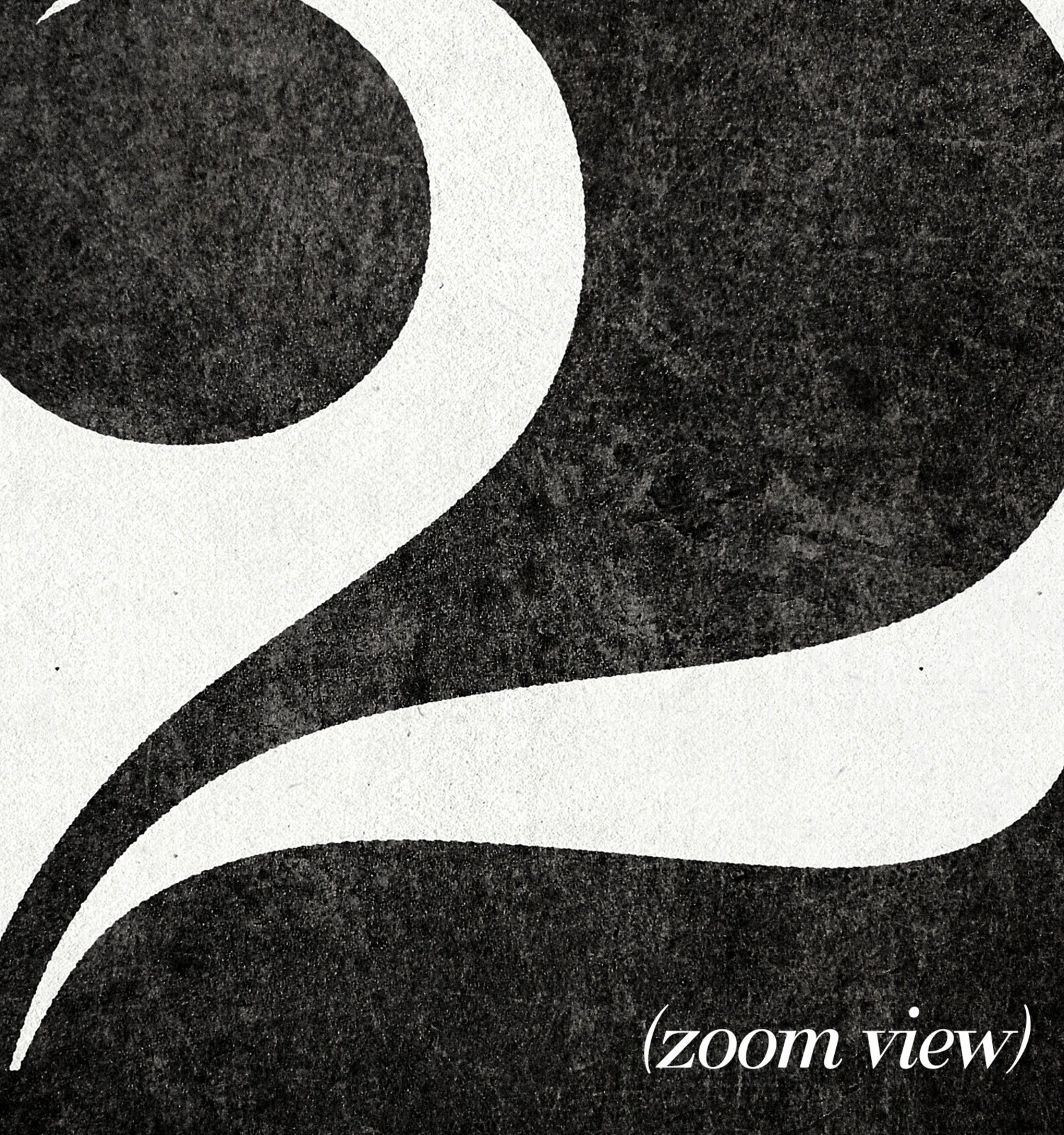 Number 2 Sign Number Prints PRINTABLE Art Black and White - Etsy