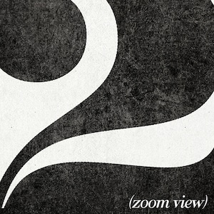 Number 2 Sign, Number Prints, PRINTABLE Art, Black and White Art ...