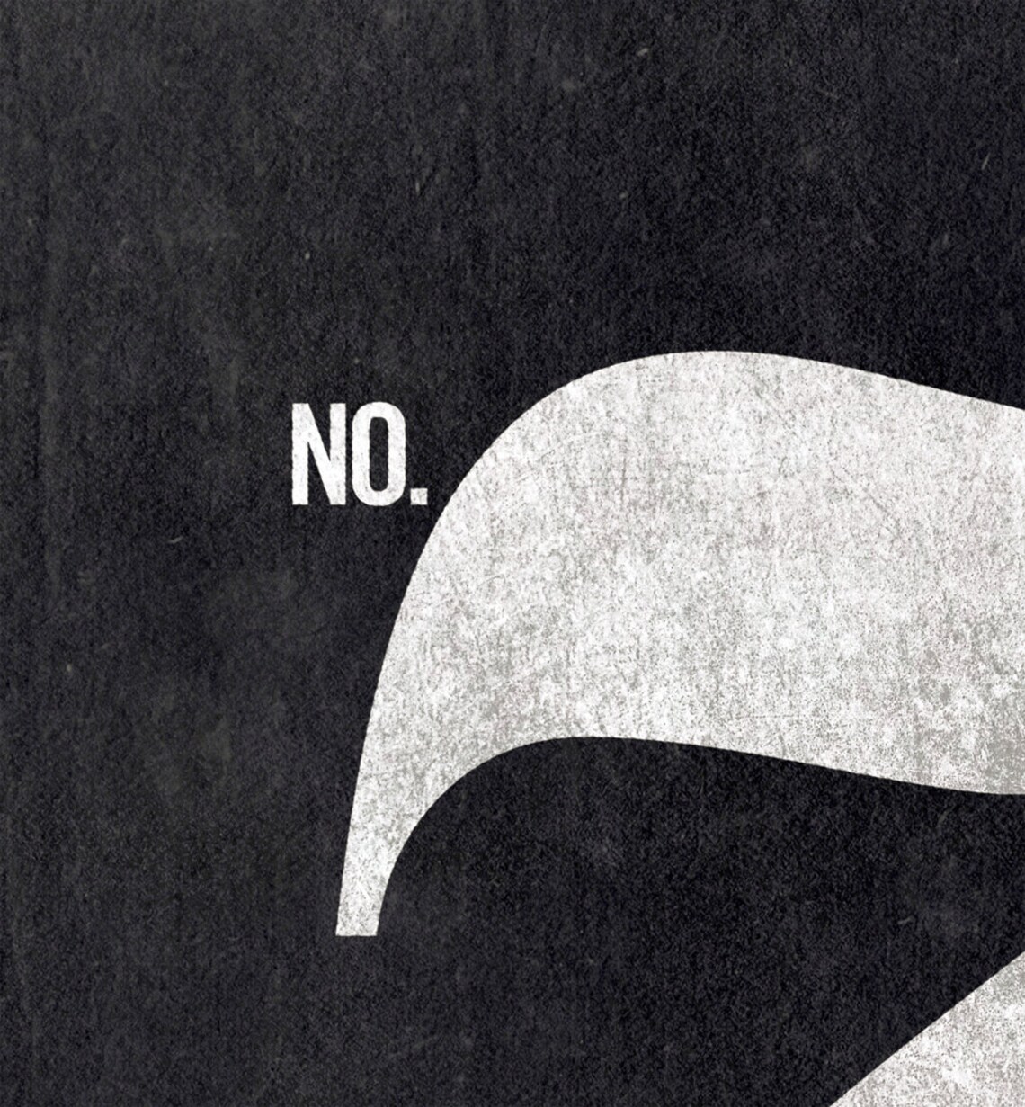 Number Signs Number 7 Print PRINTABLE Art Black and White | Etsy