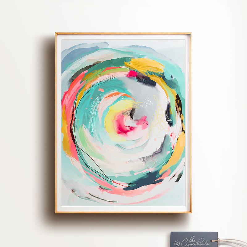 Abstract Art Printable - Etsy