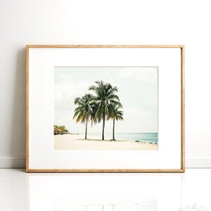 Beach Decor, Wall Art, Palm Tree Print, PRINTABLE, Beach Poster ...