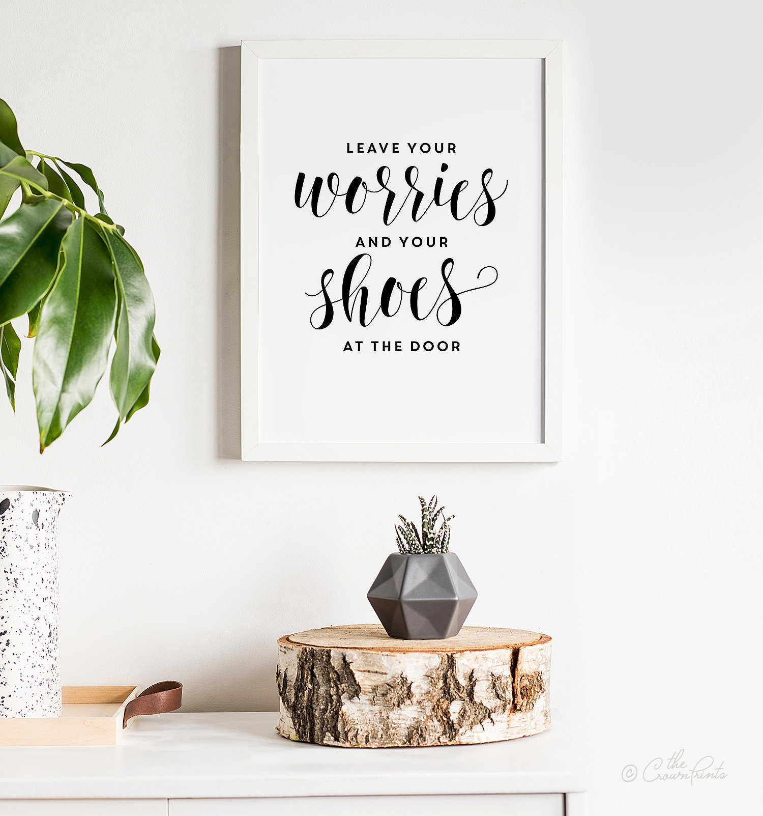 Remove Your Shoes Sign PRINTABLE Art Take Shoes off Sign | Etsy UK