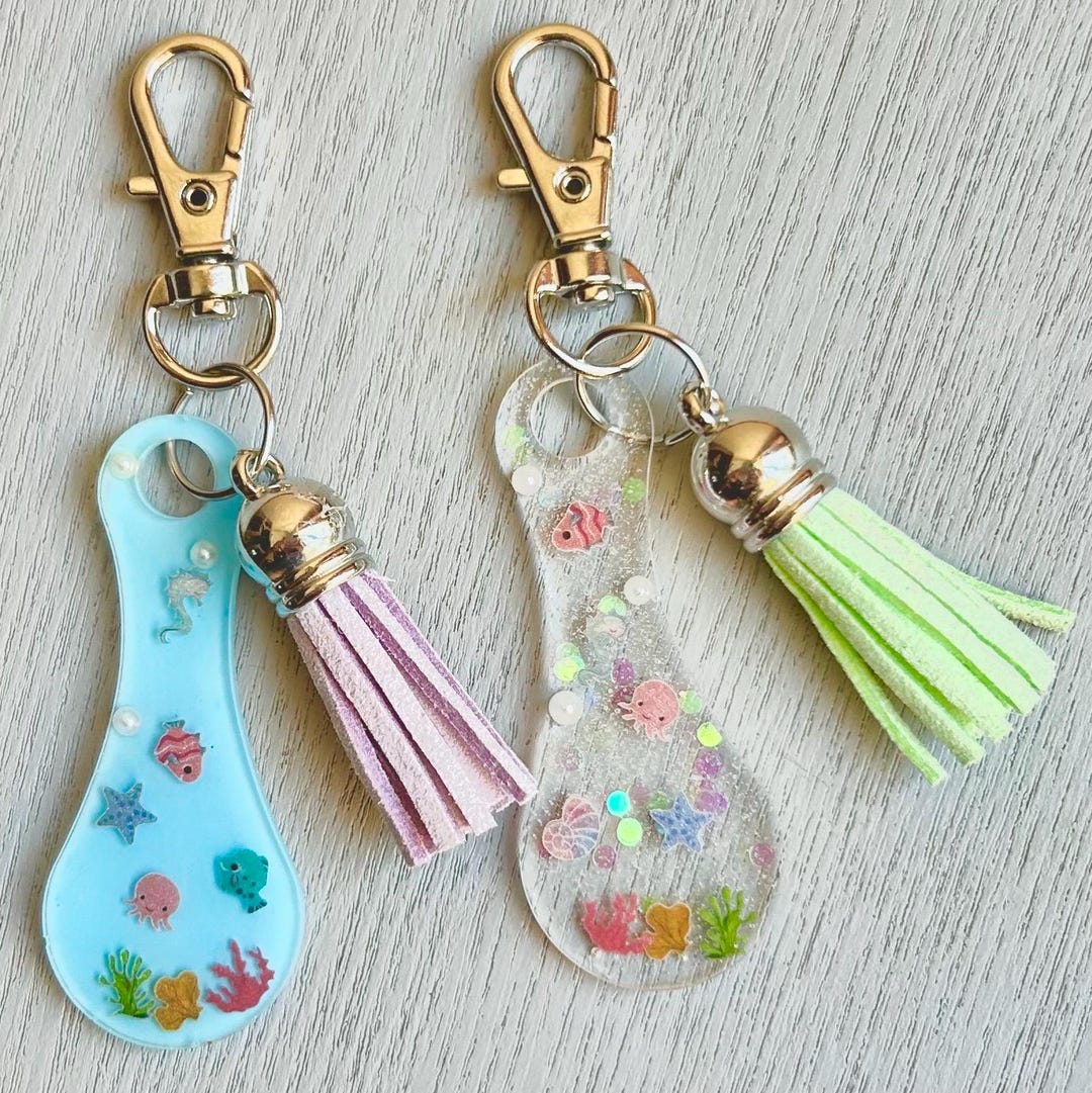 Under the Sea Shopping Trolley Token Reef Scene Coin Slot Token ...