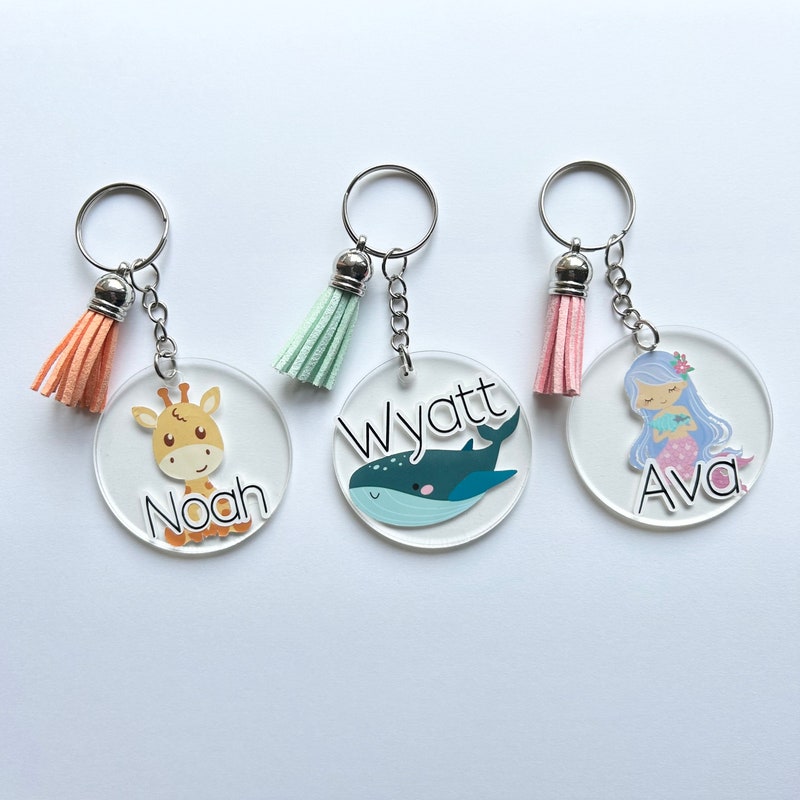 Kids Keyrings - Etsy UK