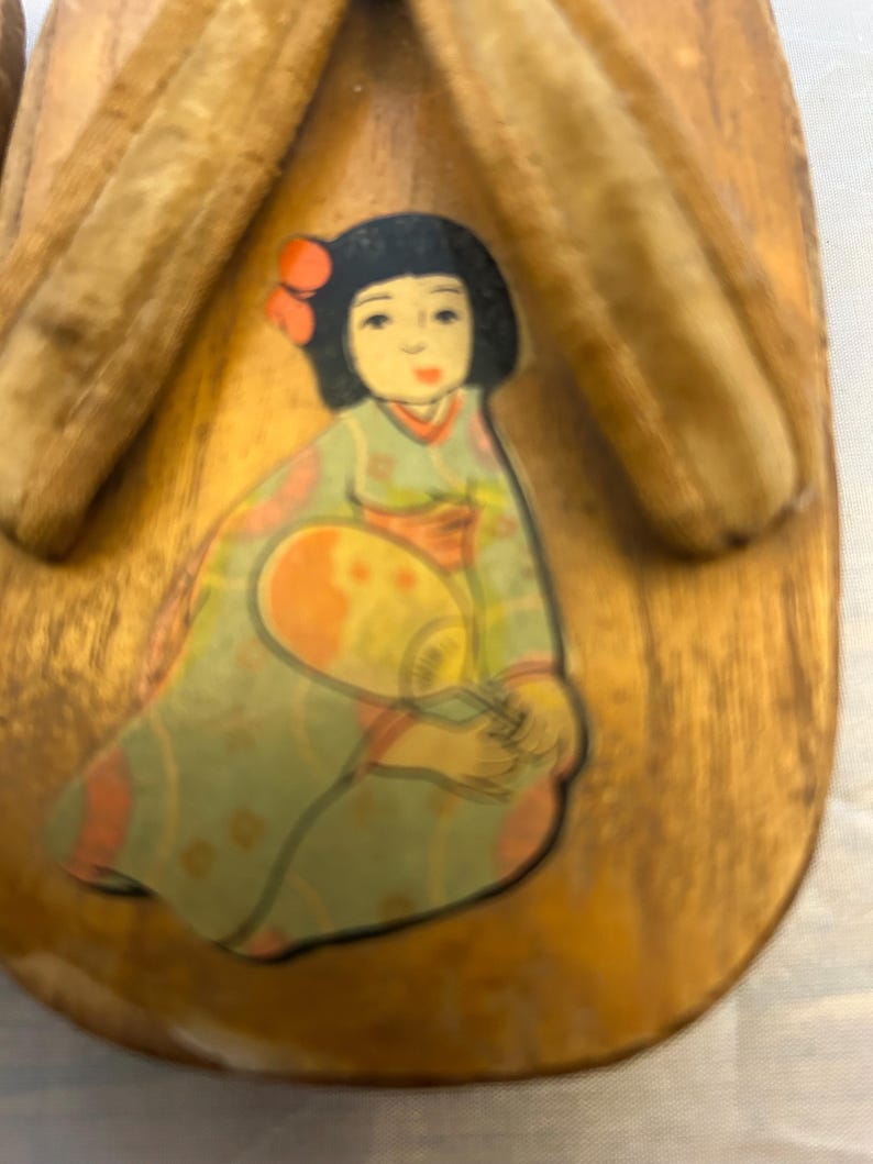 Small Japanese Geisha Shoes From the 1920s - Etsy