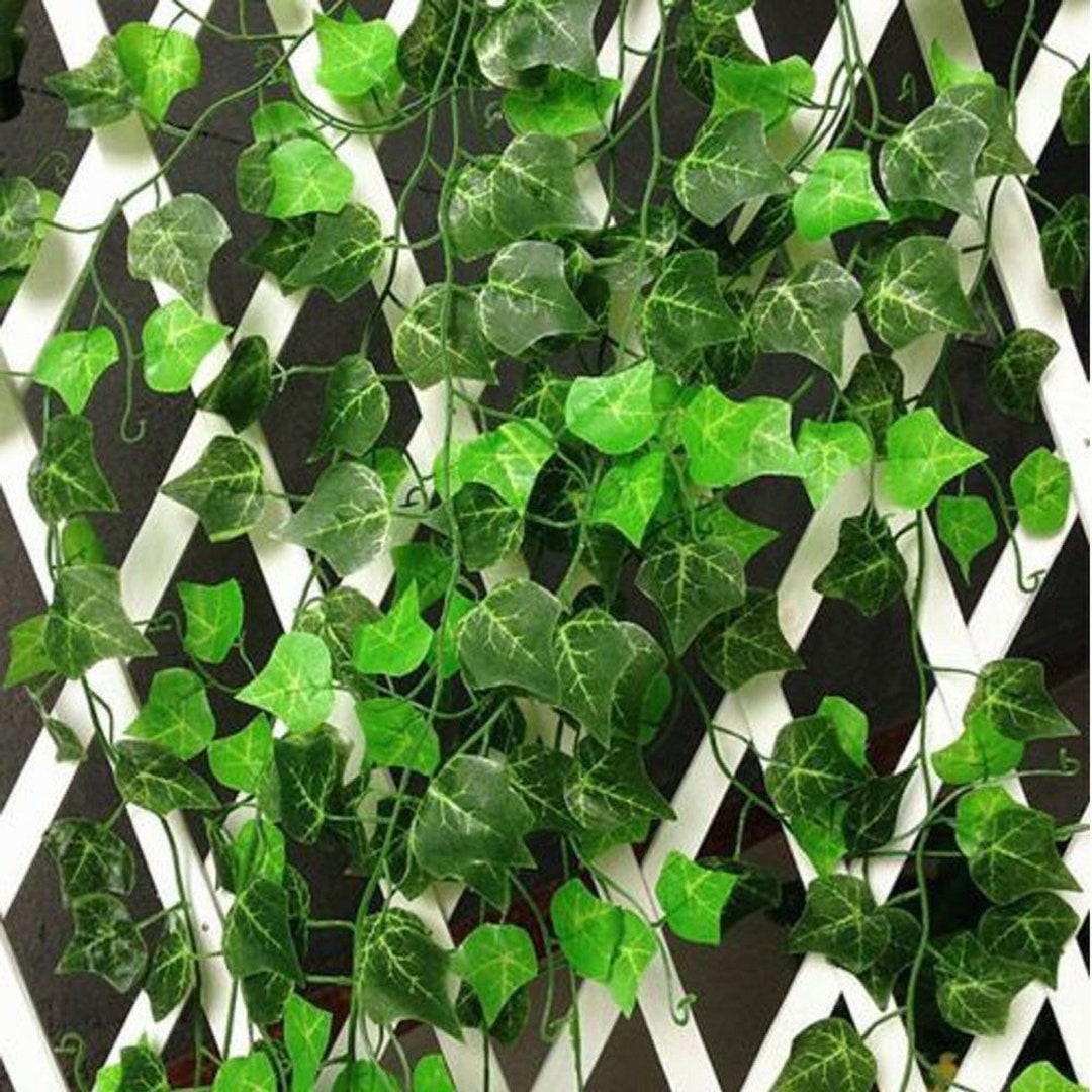 9.75ft Plastic Silk Artificial Ivy Garlands Wedding Home Decorations ...