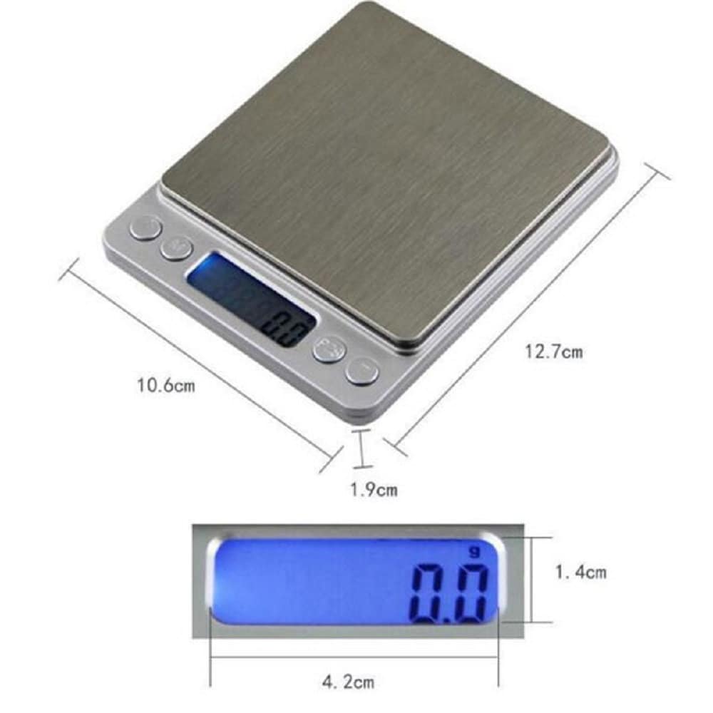 2000g X 0.1g Pocket Jewelry Gold Digital Scale Silver....free Shipping ...
