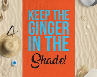 Funny beach towel | Etsy