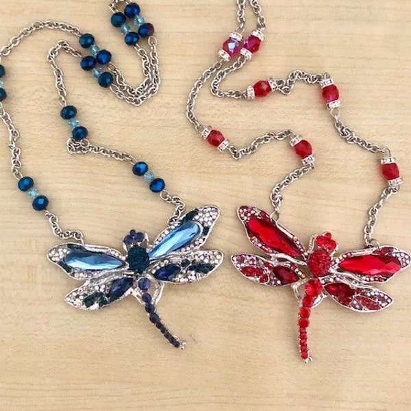 Enamel Dragonfly - Etsy