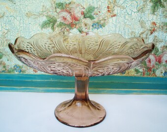 Large glass platter | Etsy