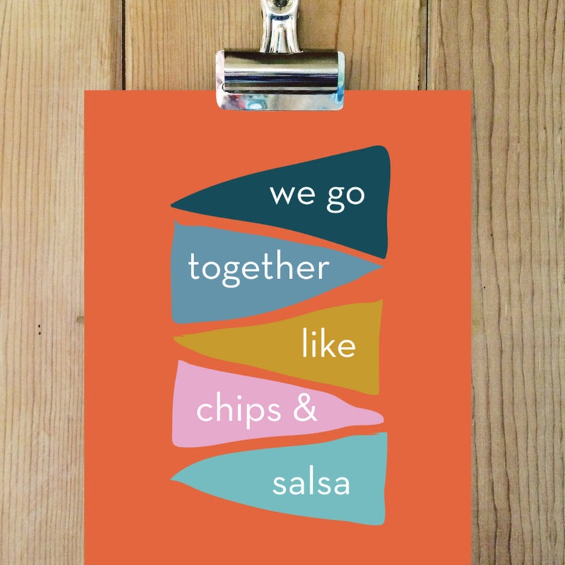 We Go Together Like - Etsy