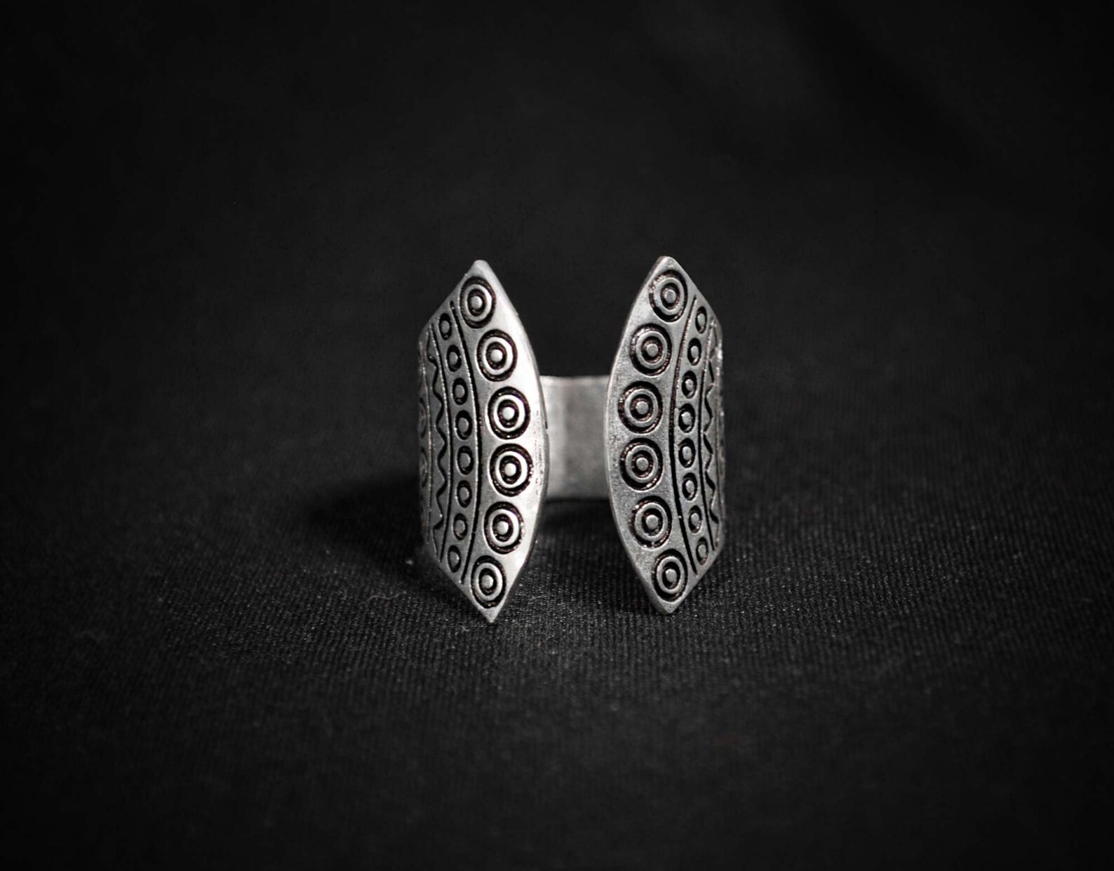 ETHNIC ring Ethnic silver ring Tribal jewelry Adjustable | Etsy