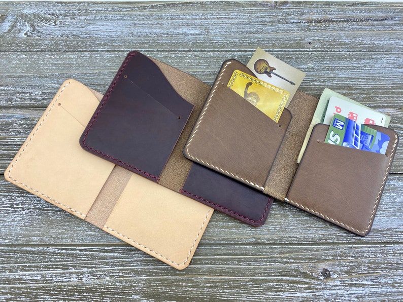 Minimalist Slim Wallet - Etsy