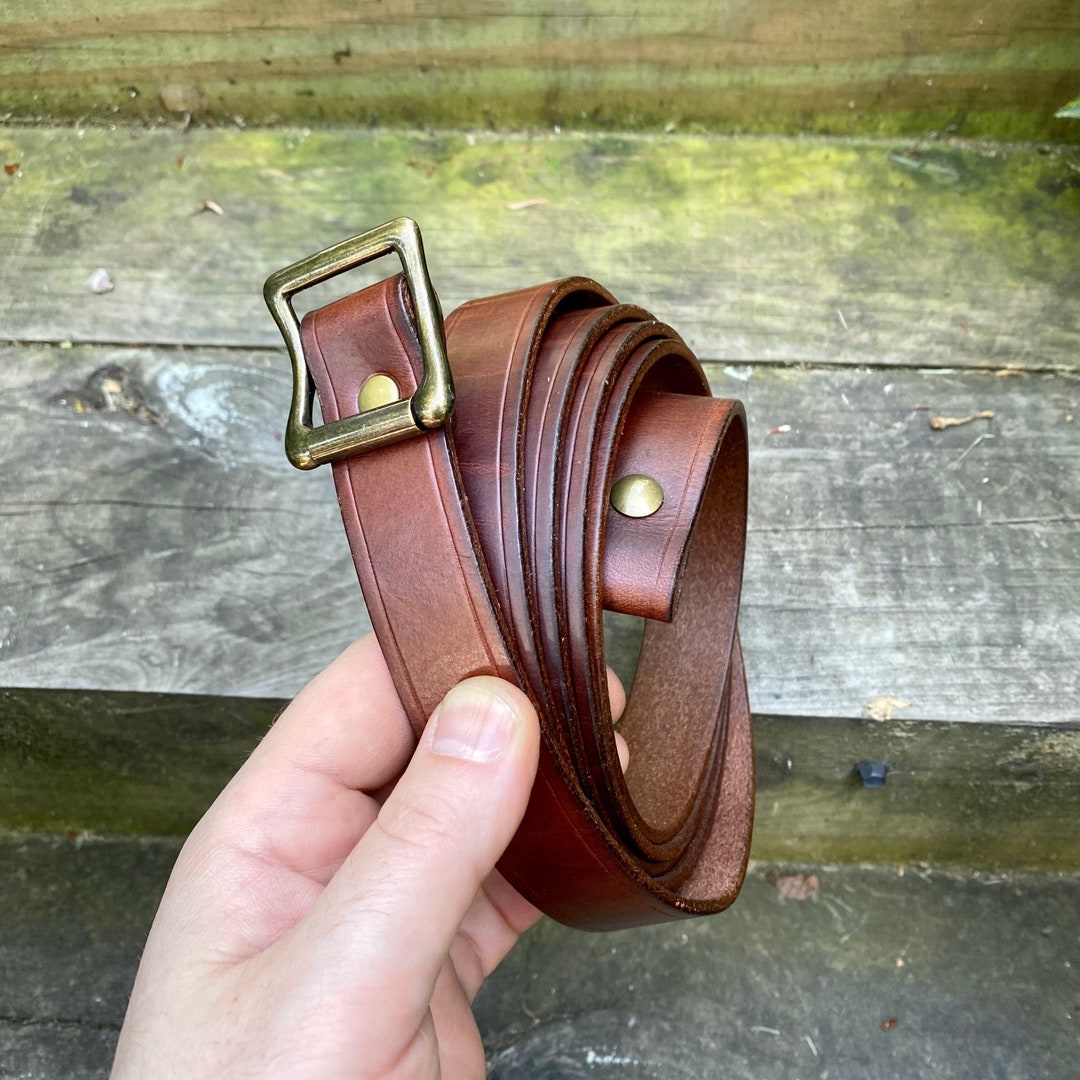 Indiana Jones Dod-style Leather Bag Strap - Etsy