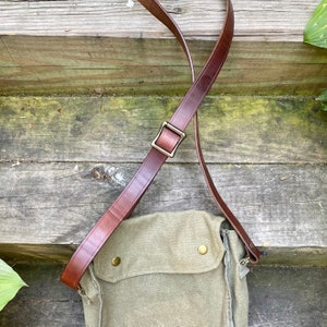Indiana Jones Dod-style Leather Bag Strap - Etsy