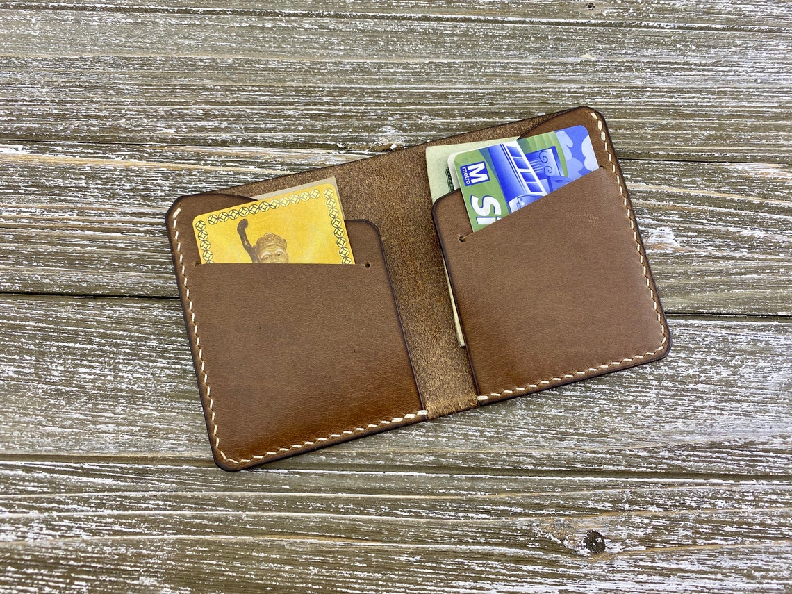 Minimalist Slim Wallet - Etsy