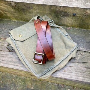 Indiana Jones Dod-style Leather Bag Strap - Etsy