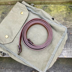 Indiana Jones Dod-style Leather Bag Strap - Etsy