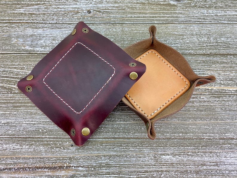 Small Valet Tray With Snaps - Etsy