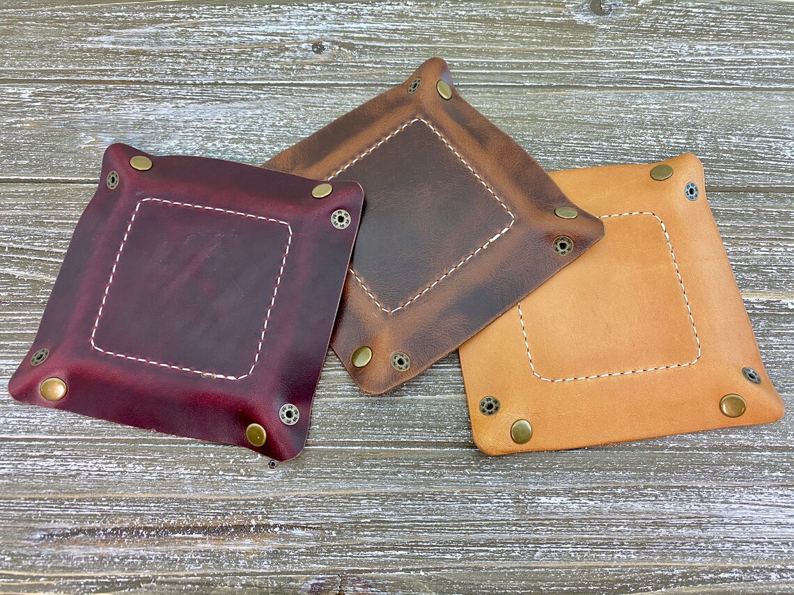 Small Valet Tray With Snaps - Etsy
