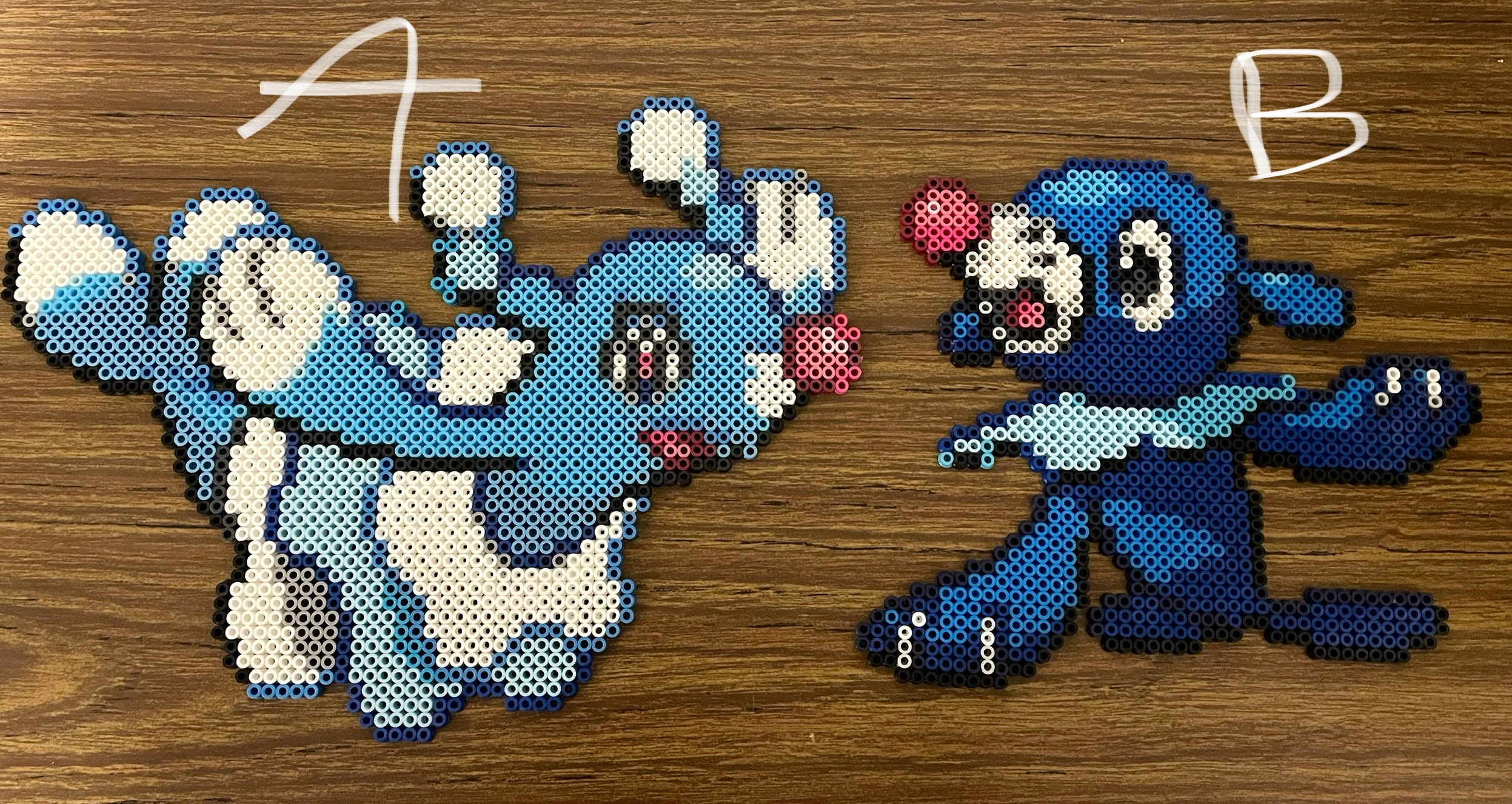 Pokémon Popplio y Brionne Sprite Perler Bead Art - Etsy México