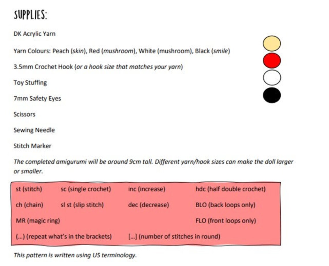 Penis Amigurumi PATTERN Rude Mushroom Crochet Pattern Cute | Etsy