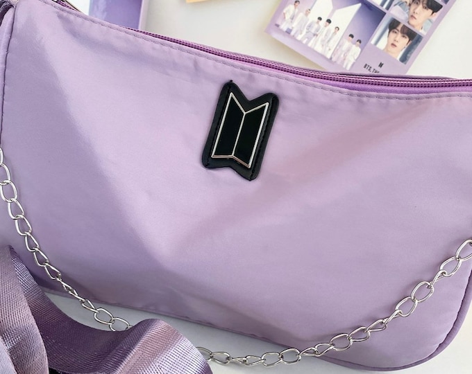 BTS I Purple U Crossbody Bag - Etsy