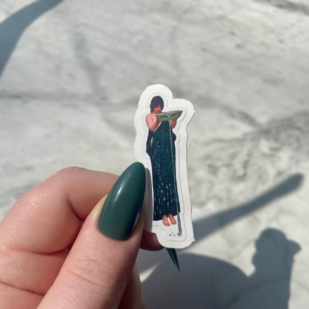 Circe Invidiosa, Pre-raphaelite Waterproof Vinyl Sticker With Easy-peel ...