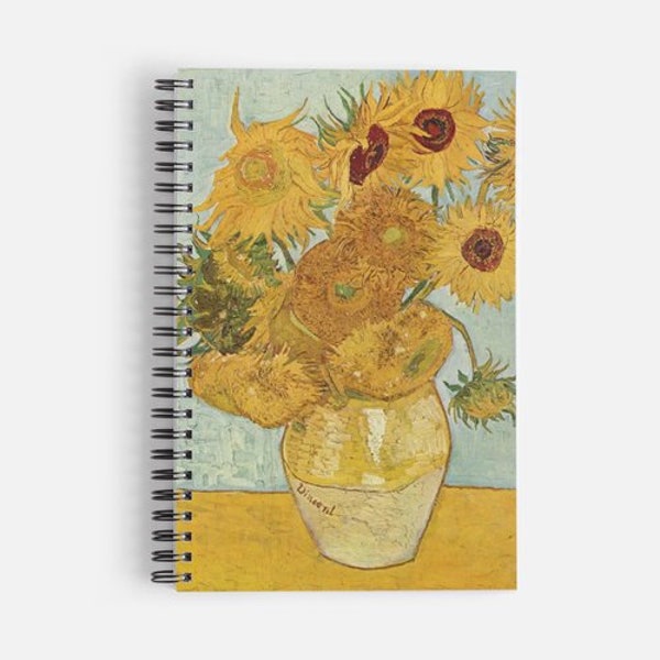 Van Gogh Spiral Notebook - Etsy