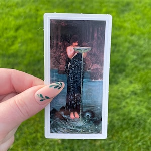 Circe Invidiosa, Pre-raphaelite Waterproof Vinyl Sticker With Easy-peel ...