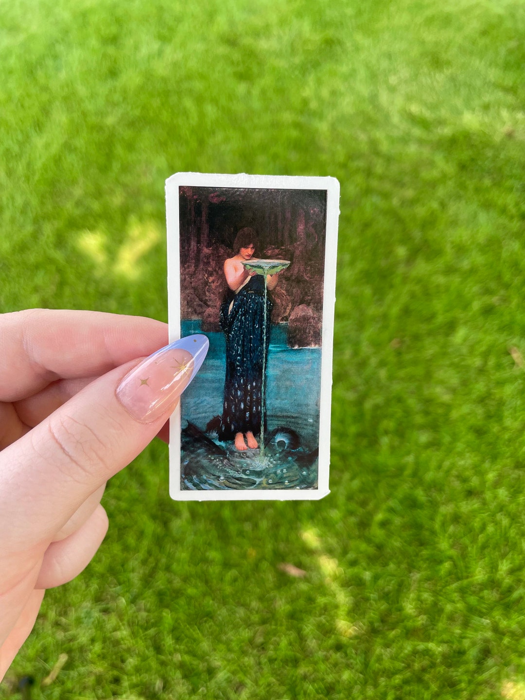 Circe Invidiosa, Pre-raphaelite Waterproof Vinyl Sticker With Easy-peel ...