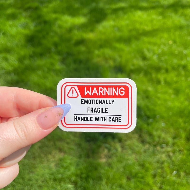 Fragile Warning Label - Etsy