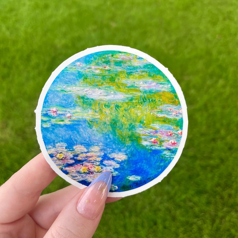 Stickers Claude Monet - Etsy