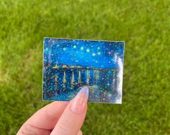 Vincent Van Gogh's Starry Night Over the Rhone 1888 Vintage ...