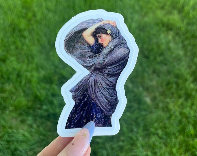 John William Waterhouse boreas 1903 Reproduction Digital Print Wicca ...