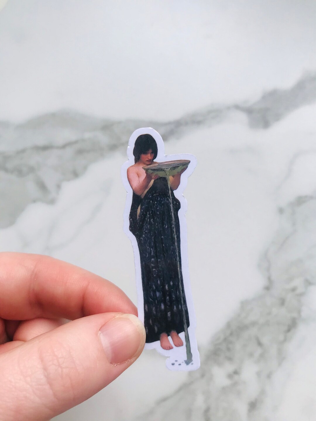 Circe Invidiosa, Pre-raphaelite Waterproof Vinyl Sticker - Etsy