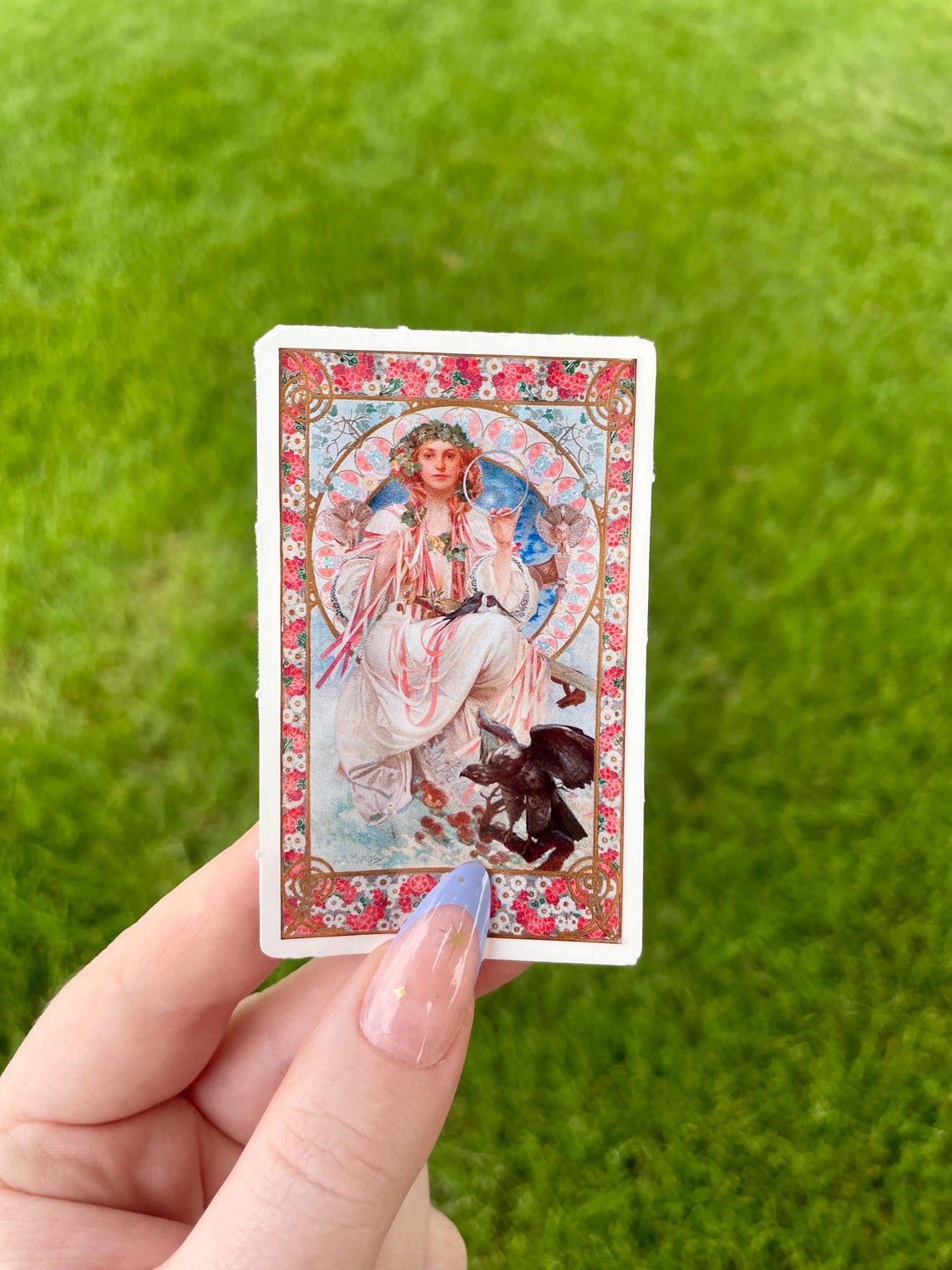 Alphonse Mucha Sticker Pack: Art Nouveau Waterproof Vinyl Decals - Etsy