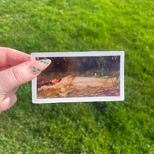 Ophelia Sticker, Waterproof Vinyl Sticker, Preraphaelite Art by ...