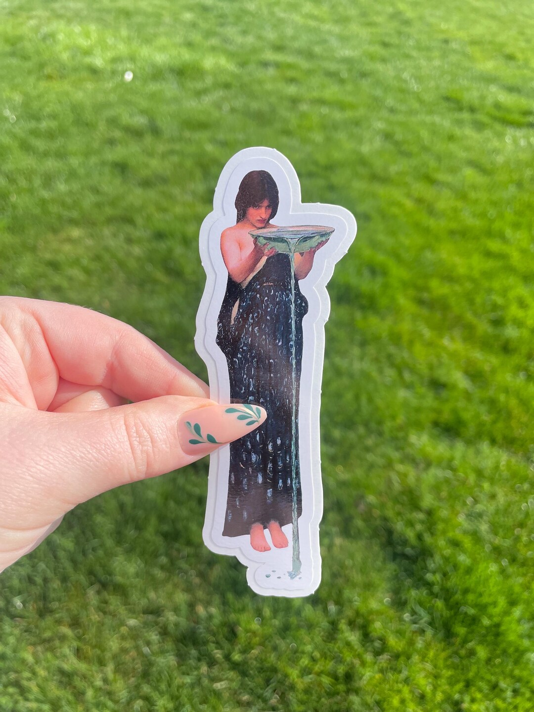 Circe Invidiosa, Pre-raphaelite Waterproof Vinyl Sticker With Easy-peel ...