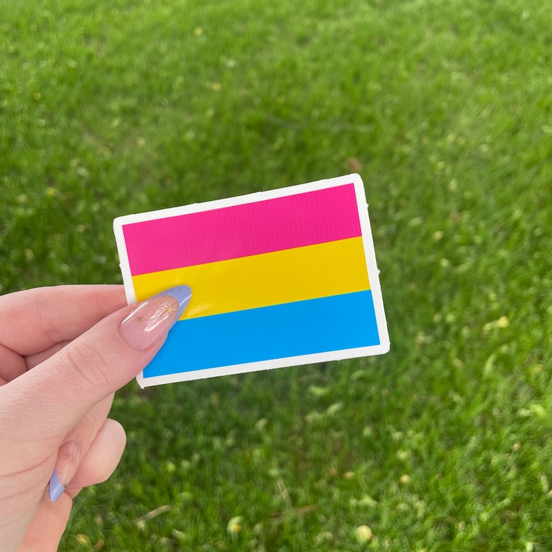 Pansexual Vinyl Stickers - Etsy