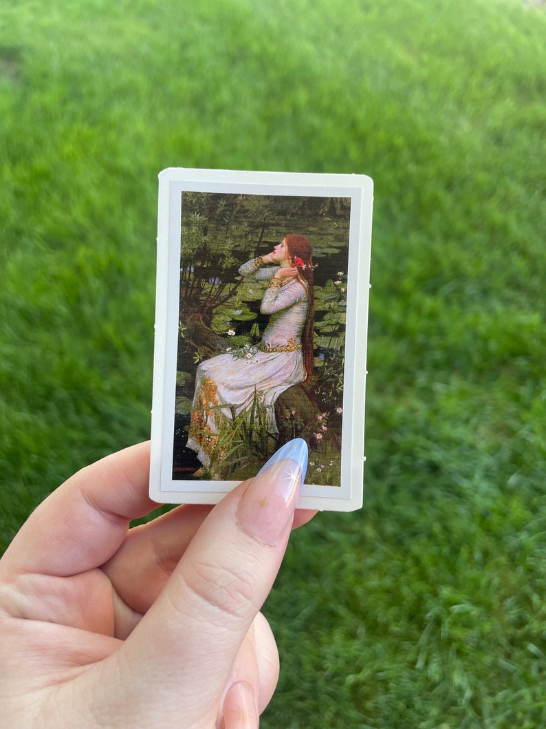 Ophelia Sticker, Painting by John William Waterhouse - Etsy