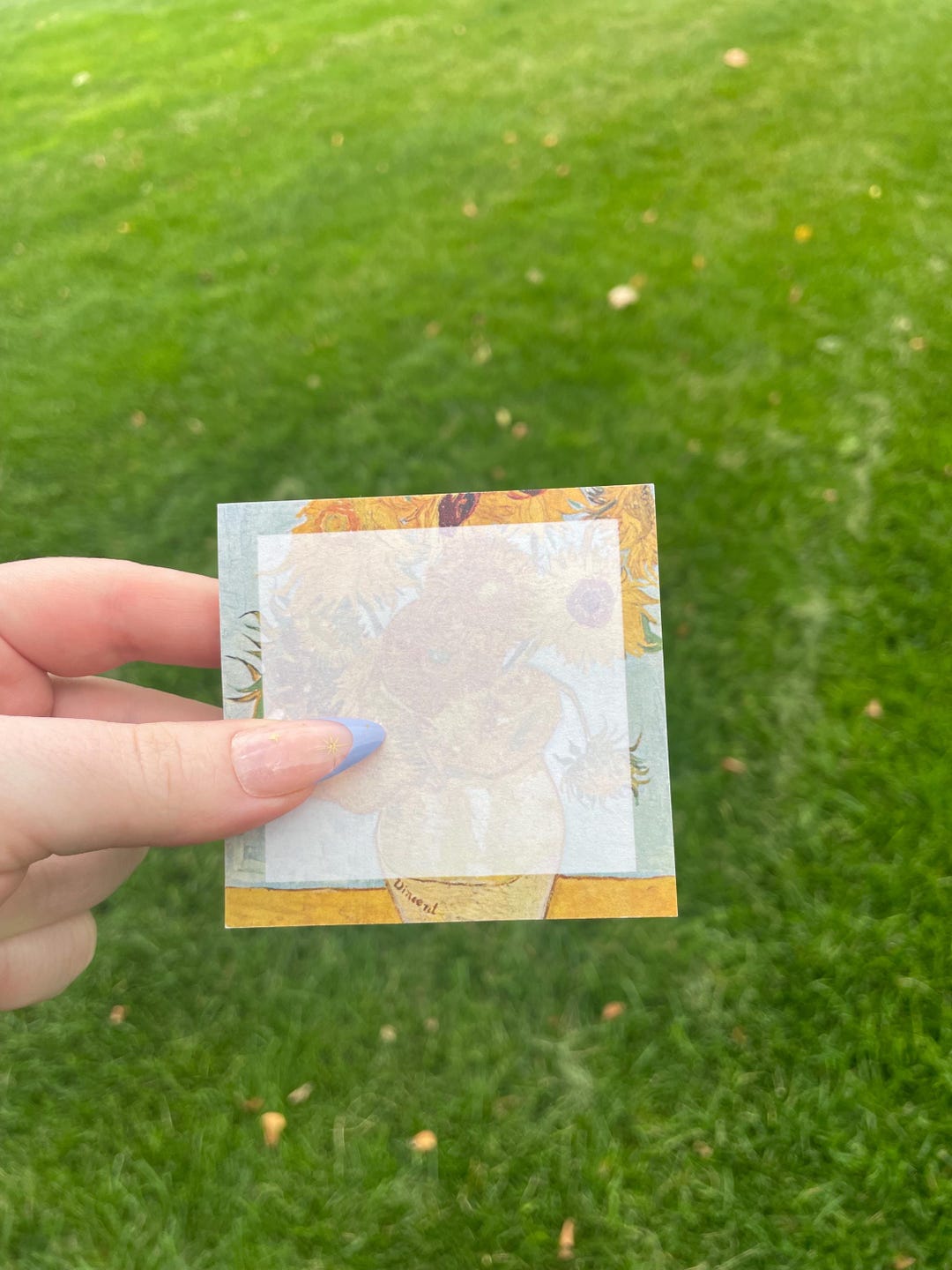 Van Gogh Sunflowers Post-it Sticky Notes - Etsy