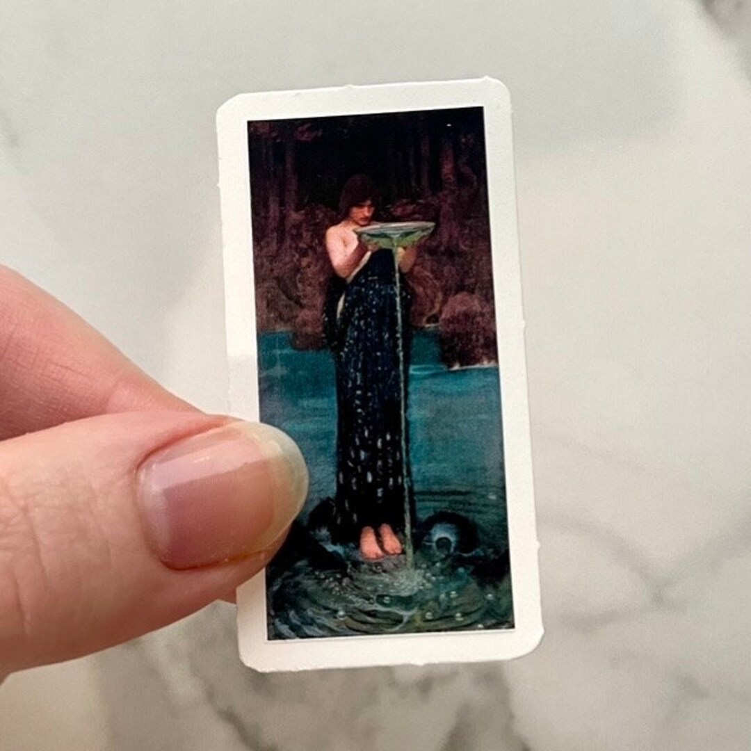 Circe Invidiosa, Pre-raphaelite Waterproof Vinyl Sticker With Easy-peel ...