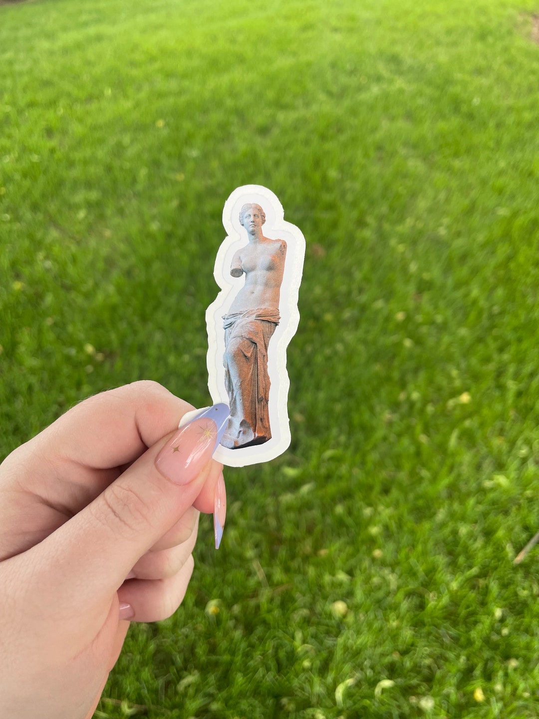 Venus De Milo, Waterproof Vinyl Sticker, Aphrodite Statue - Etsy