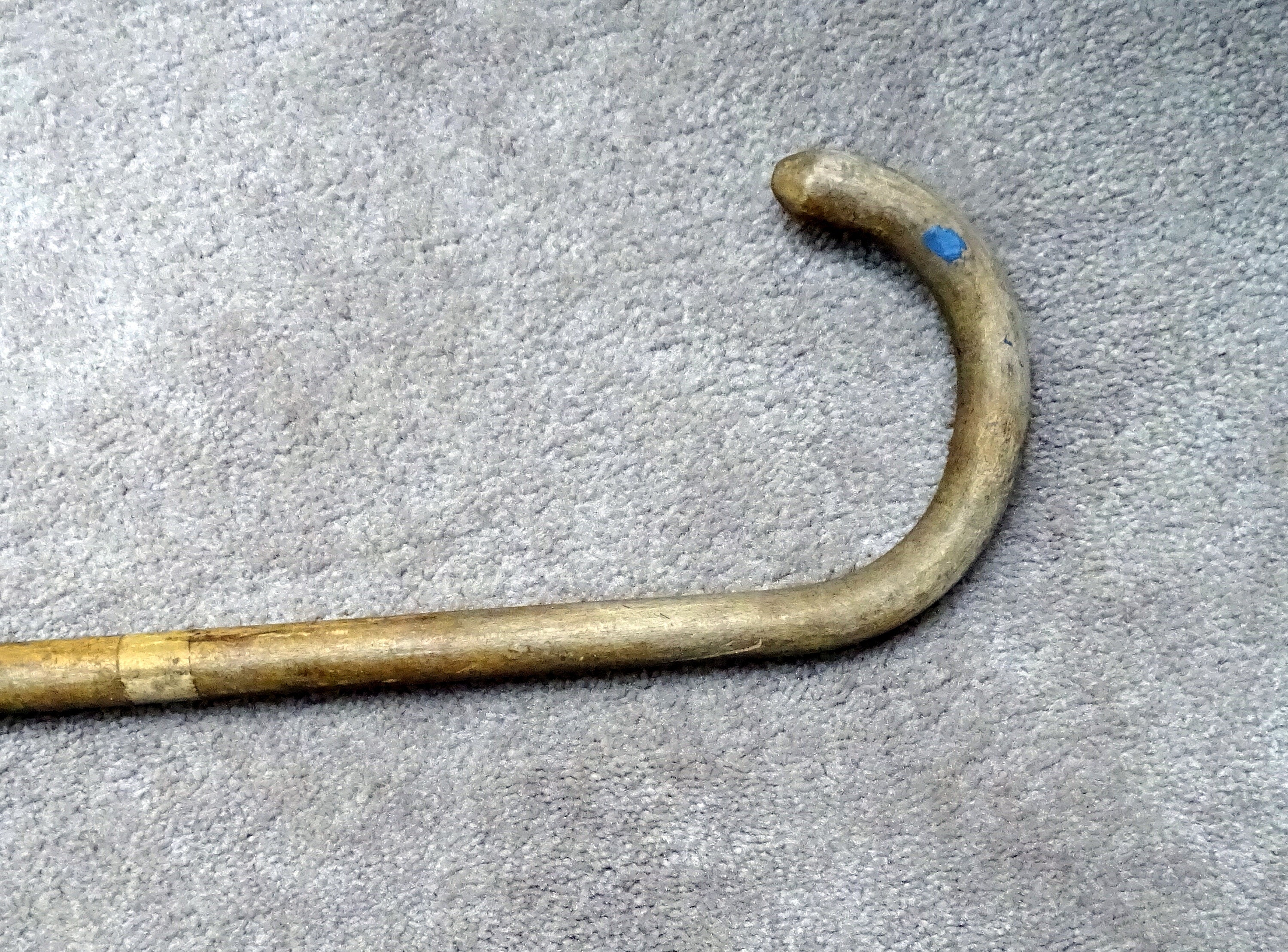 Vintage Bentwood Cane Walking Stick Weathered Patina 35 Length - Etsy