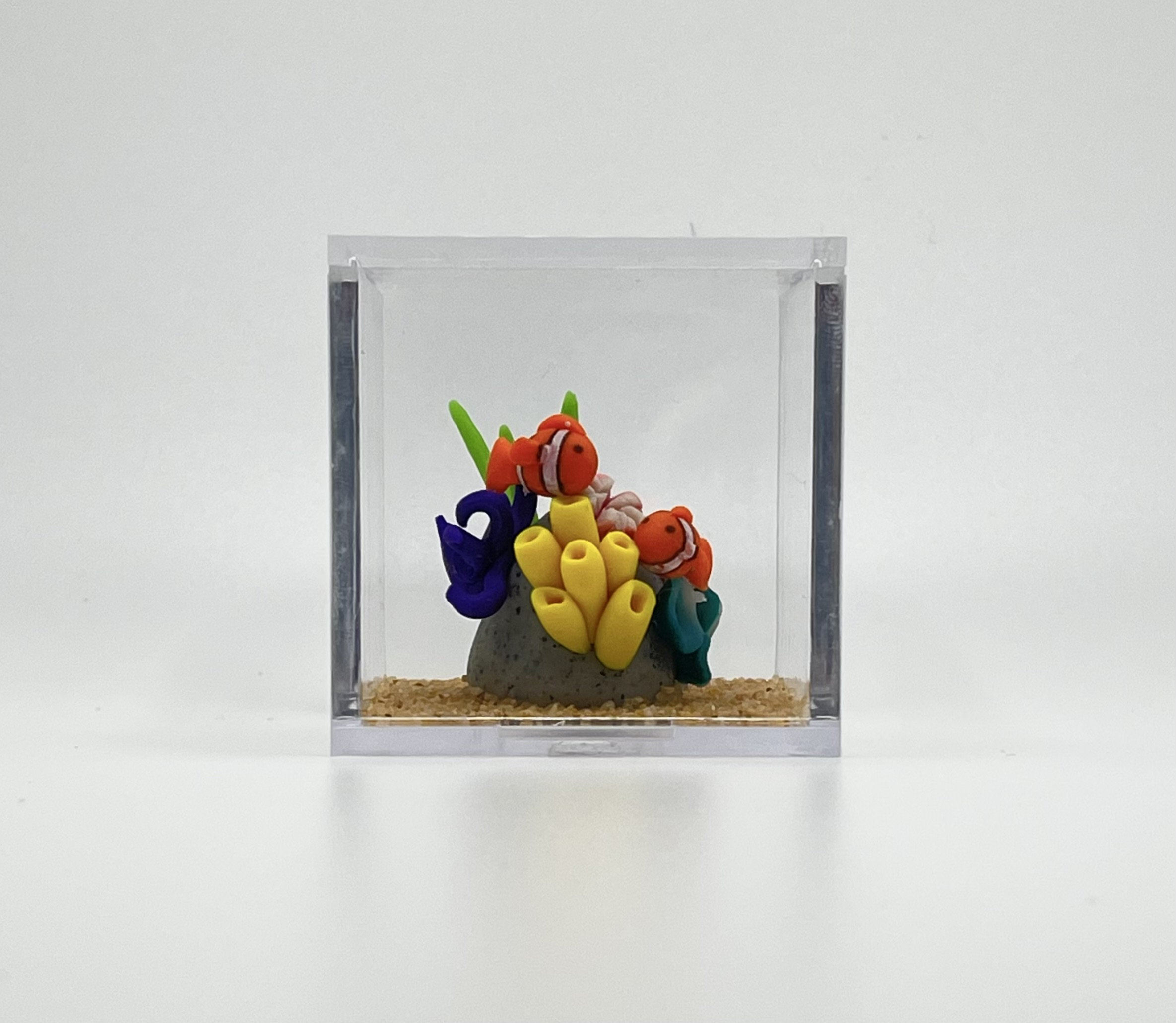 miniature ocean sculpture unique underwater world Miniature polymer ...