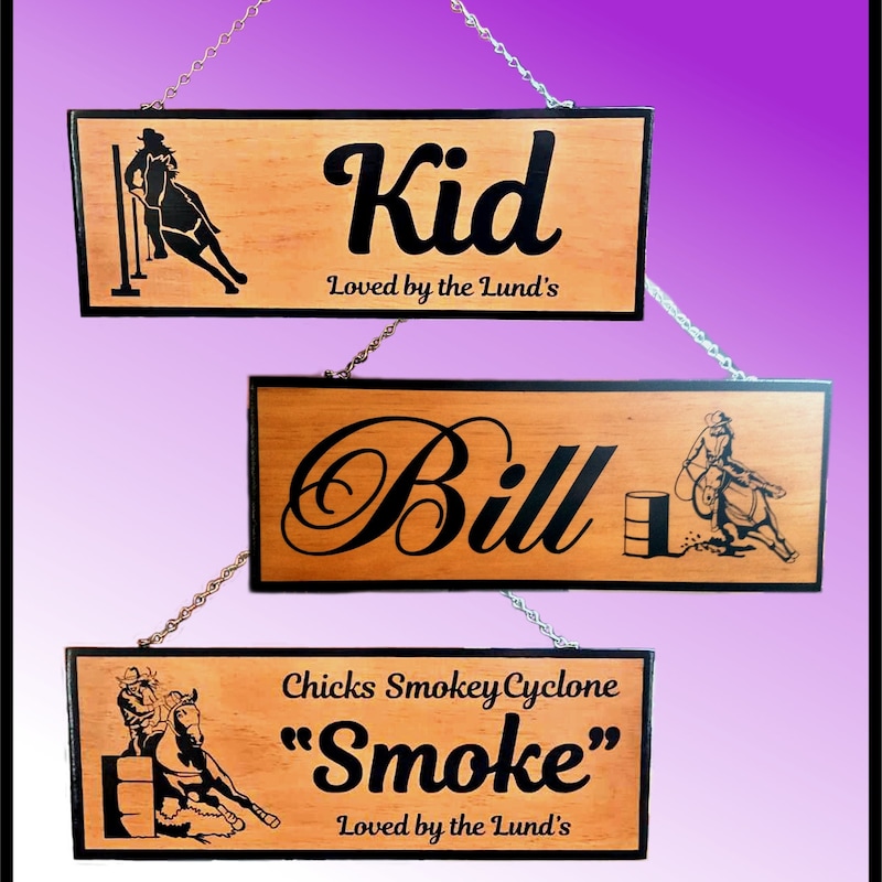 Horse Stall Signs - Etsy