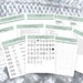 Green Printable Knitting Planner, Digital Download, Perfect for Binders ...